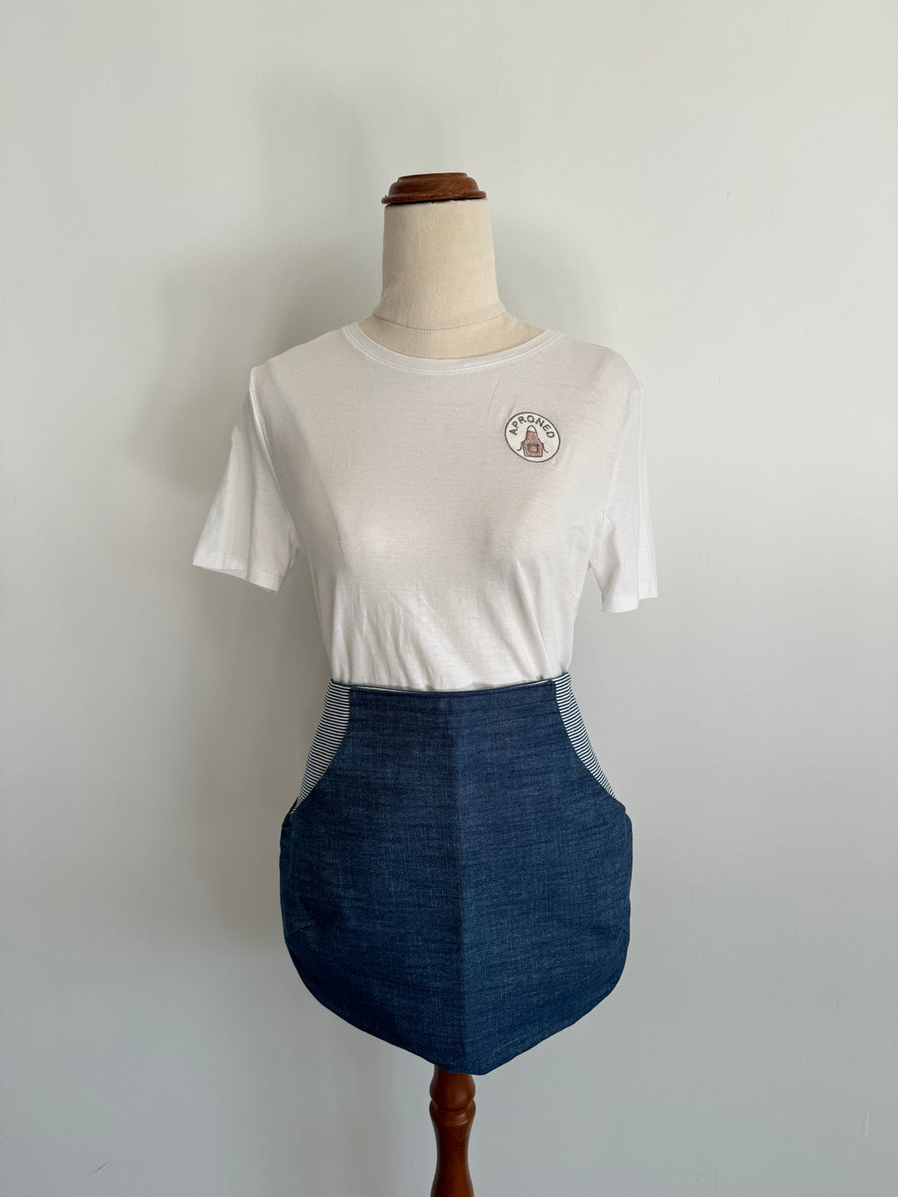 Denim Peg Apron | Aproned